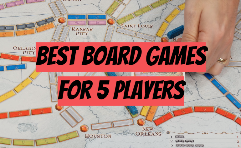 Top 5 Best Board Games for 5 Players [2021 Review]