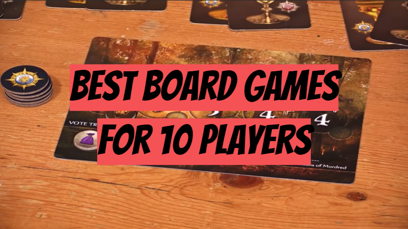 Top 5 Best Board Games for 10 Players [2021 Review]