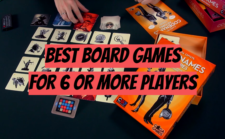 Top 5 Best Board Games For 6 Or More Players 2021 Review 